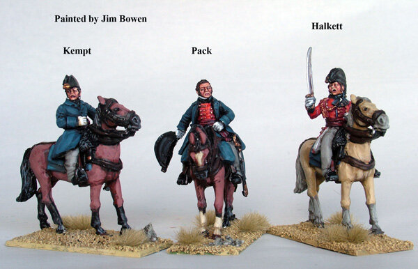 British Major Generals Pack, Kempt and Halkett, 15,85