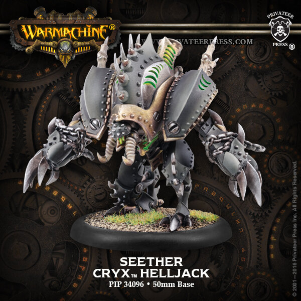 Cryx Heavy Warjack Inflictor / Seether, 32,18
