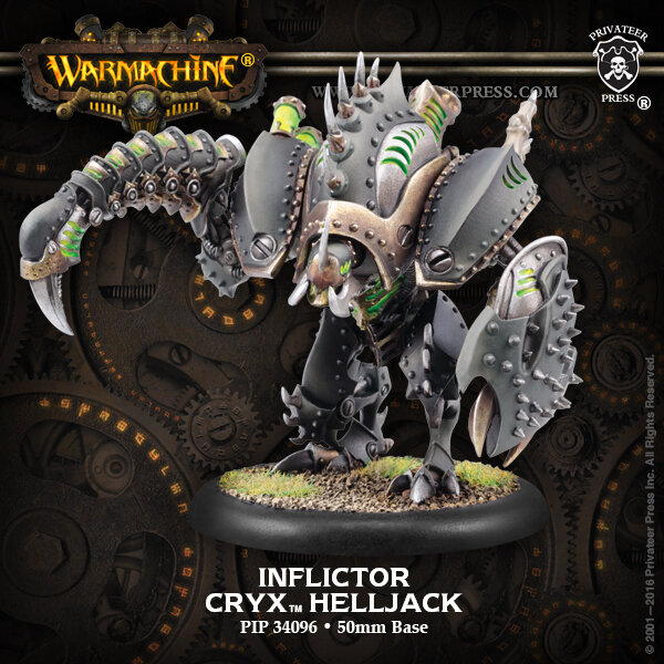 Cryx Heavy Warjack Inflictor / Seether, 32,18