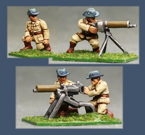 German Colonial Maxim Guns, 11,90