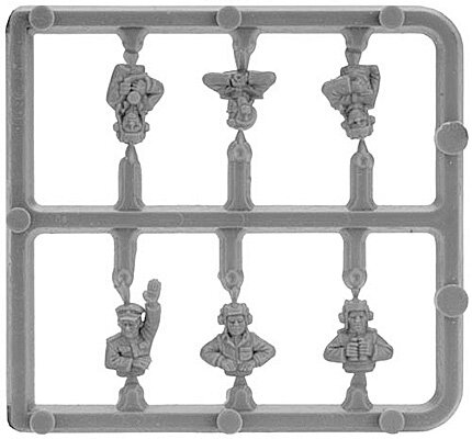 Plastic Soviet Tank Commander Sprue, 3,45