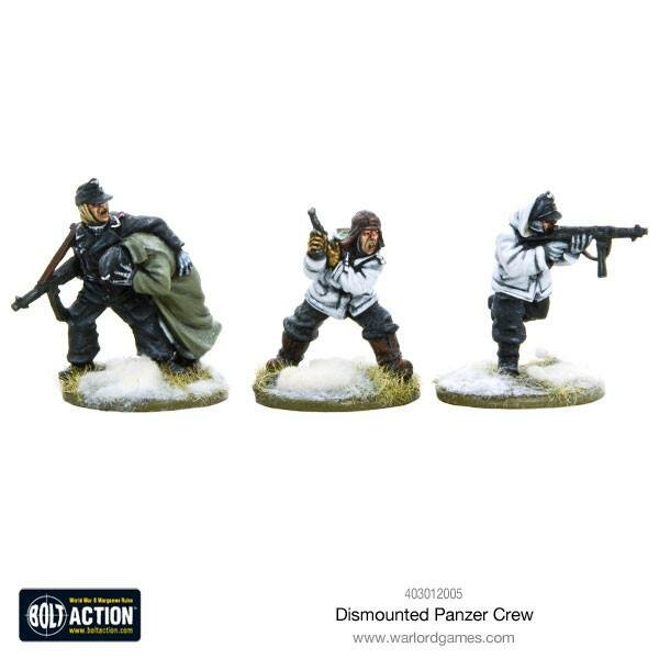 Dismounted Panzer Crew (Winter), 6,50