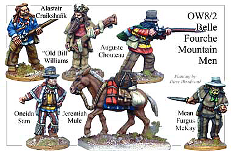 Old West Mountain Men: Belle Fourche Mountain Men, 16,80