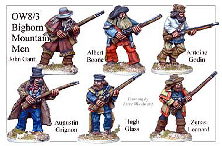 Old West Mountain Men - Bighorn Mountain Men, 13,70