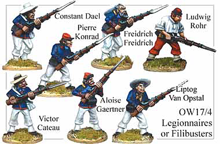 Old West Cowboys - French Foreign Legion or Filibusters, 14,10