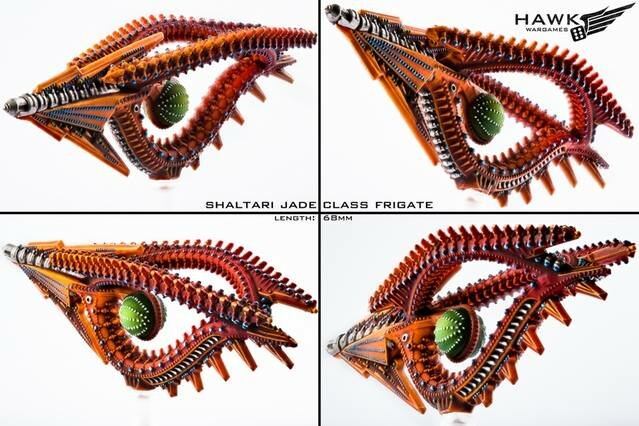 Dropfleet Commander Shaltari Frigates, 26,10