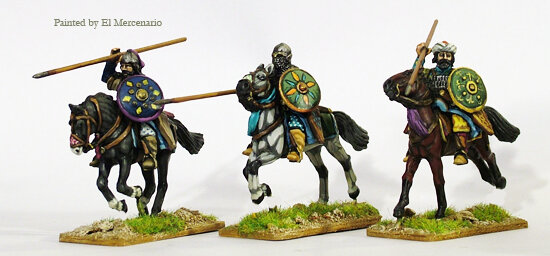 Saljuq/Syrian/Arab/Turkish Heavy Cavalry Attacking with Spears, 14,35