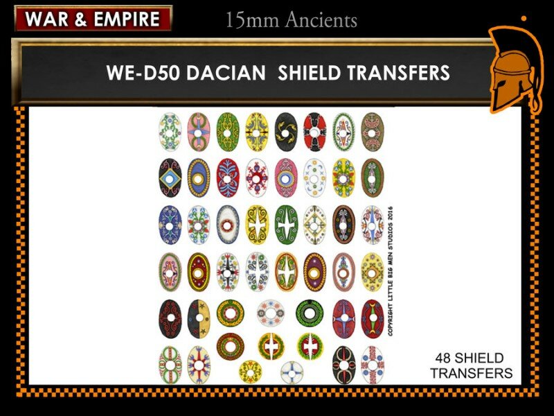 Dacian: Shield Decals, 5,25