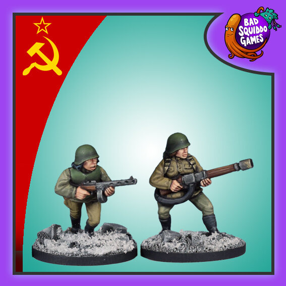 Female Soviet Flamethrower Team (2), 6,95