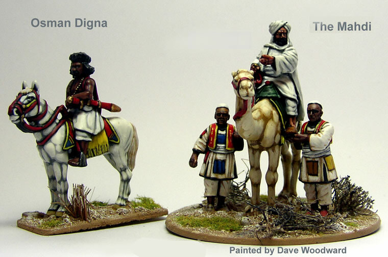 The Mahdi mounted on a Camel & Osman Digna mounted on a Horse, 14,05