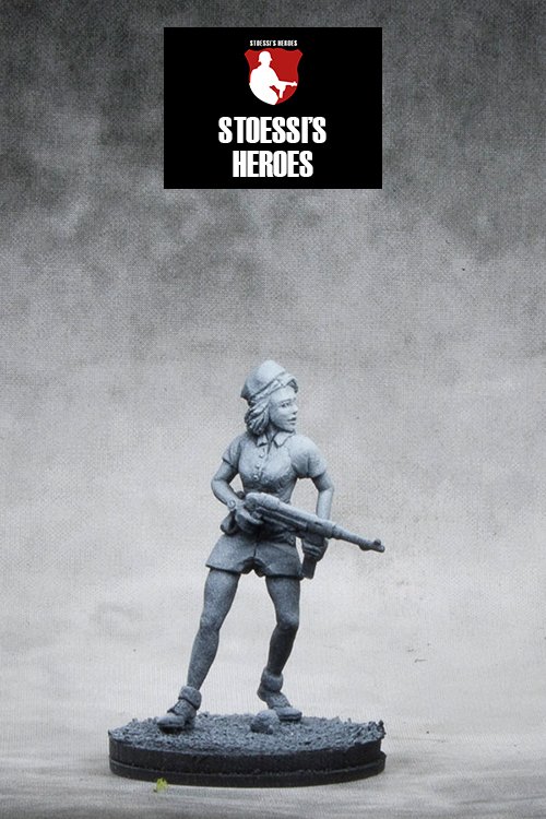 French Resistance / SOE - Simone Segouin aka Nicole Minet, 5,95