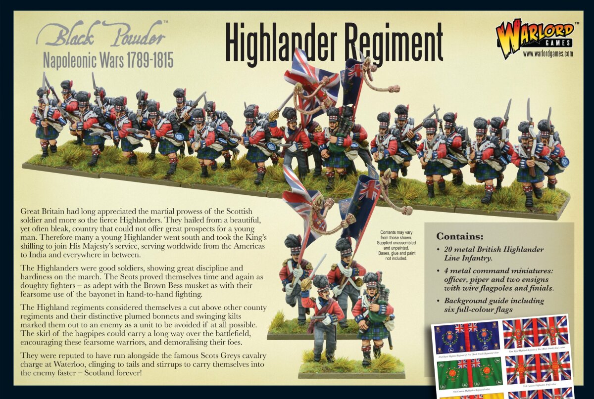 Highlanders Regiment, 27,45