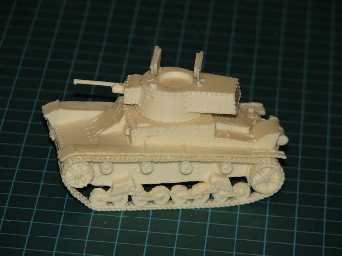 Vickers 6 Ton Mk.E with 37mm Bofors Gun, 23,00