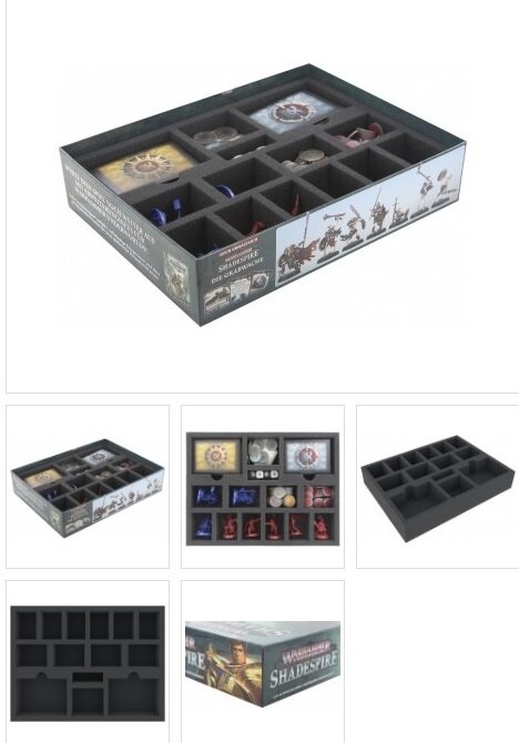 Foam Tray for the Warhammer Shadespire Core Box, 9,00
