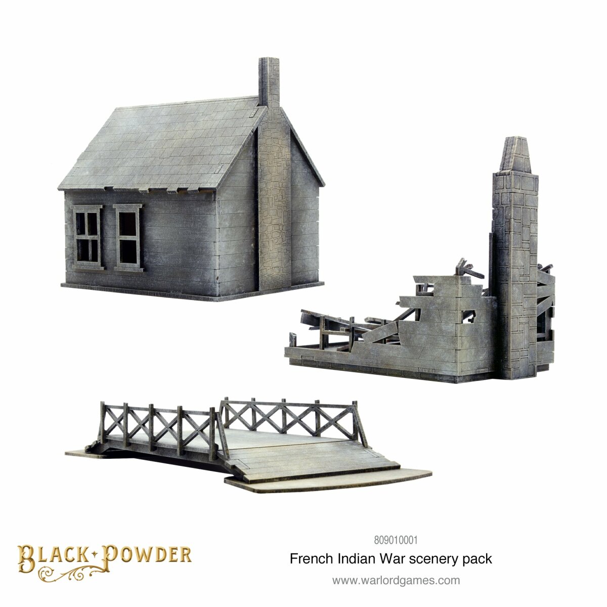 French Indian War Scenery Pack, 29,45
