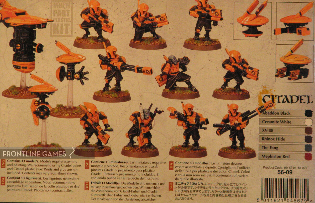 Tau Empire Pathfinder Team, 21,25