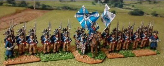 Prussian Musketeer Battalion: March Attack, 52,35