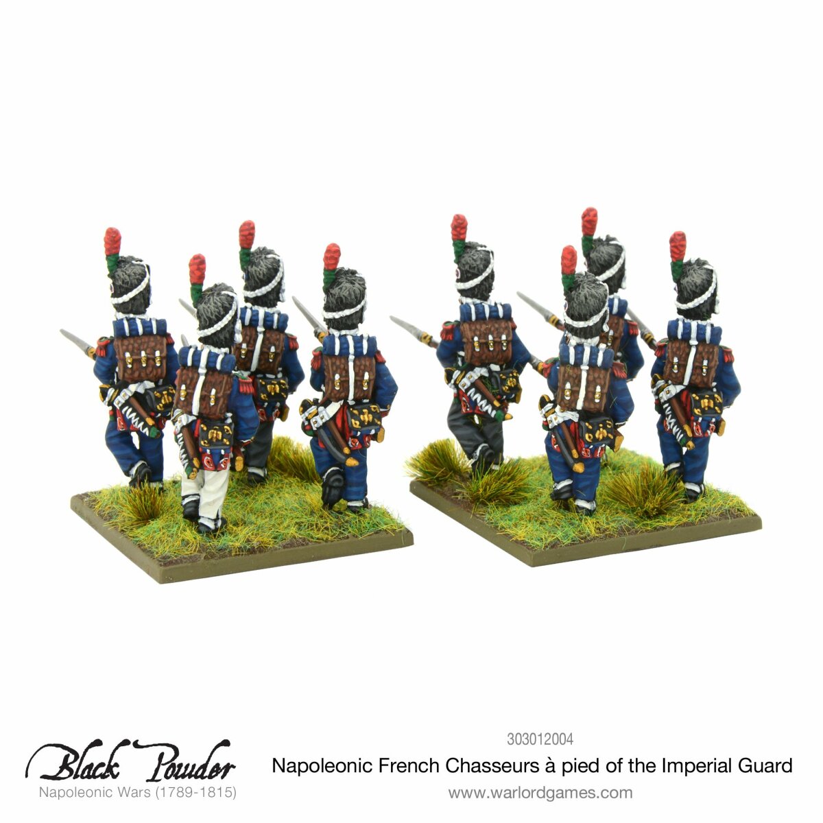 Napoleonic French Chasseurs a Pied of the Imperial Guard, 14,00