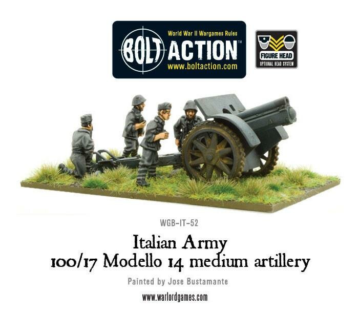 Italian Army 100/17 Modello 14 Medium Artillery, 24,30