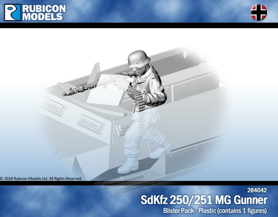 SdKfz 250/251 MG Gunner, 2,65