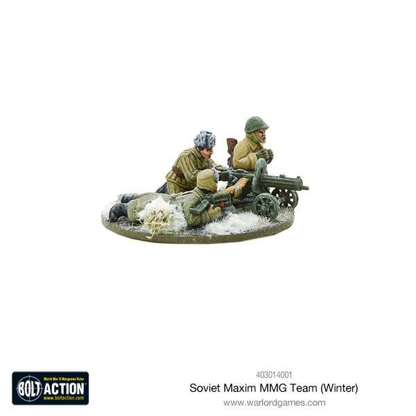 Soviet Maxim MMG Team (Winter), 7,65