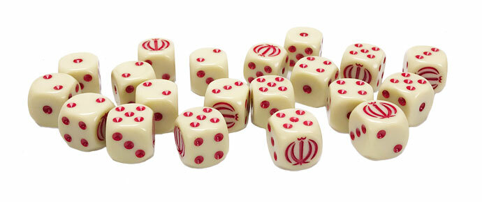 Iranian Dice Set, 11,25