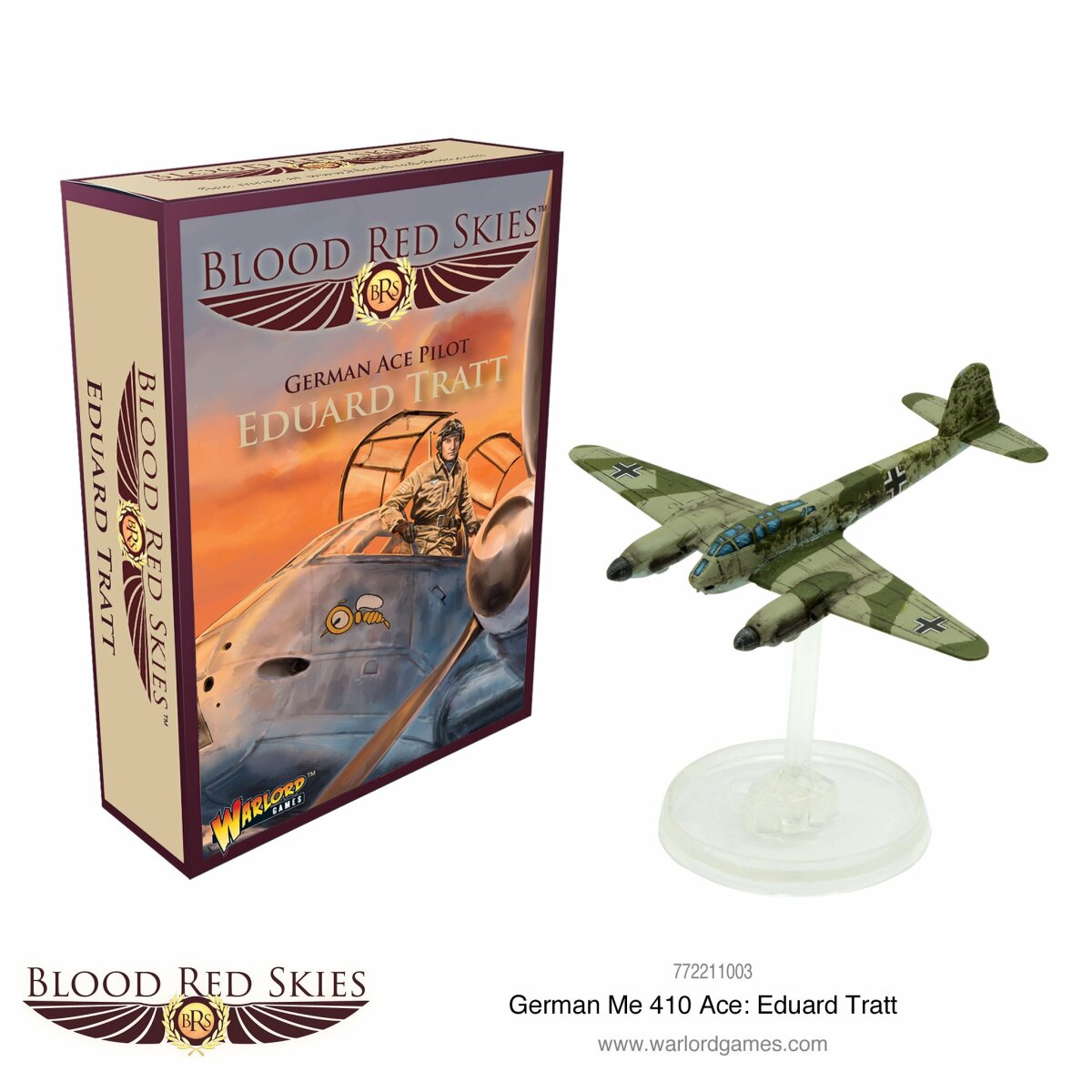 Blood Red Skies: German Ace Pilot - Eduard Tratt, 11,55