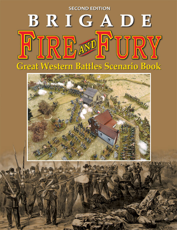 Brigade Fire and Fury: Great Western Battles Scenario Book, 34,25