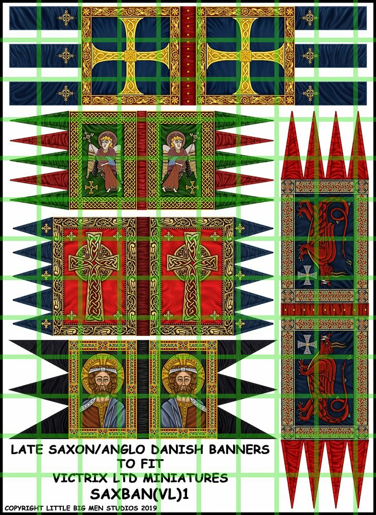 Late Saxon/Anglo Danish Banner Sheet 1, 20,75