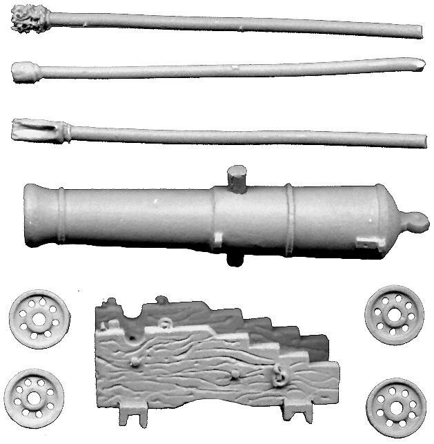 Pirates & Swashbucklers: British 32pdr Gun, 14,40