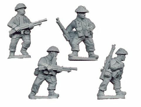 Late War British Bren Gun Teams, 6,25
