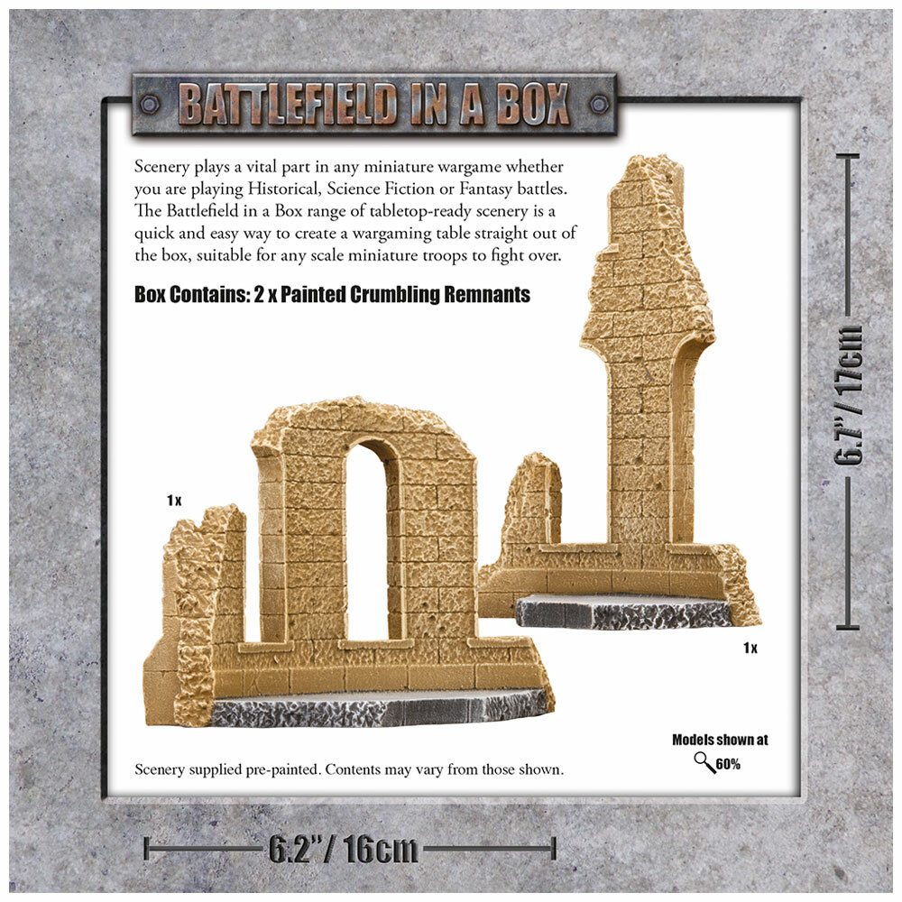 Battlefield in a Box: Crumbling Remnants (Sandstone), 23,40