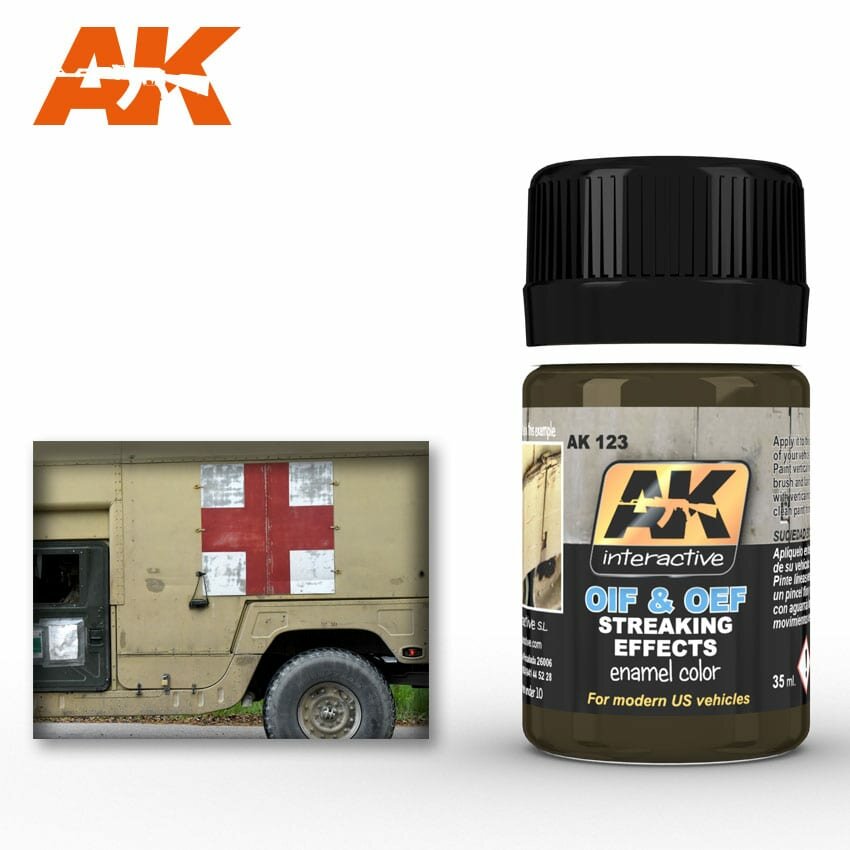 Weathering: OIF & OEF Streaking Effects for Modern US Vehicles Enamel ...