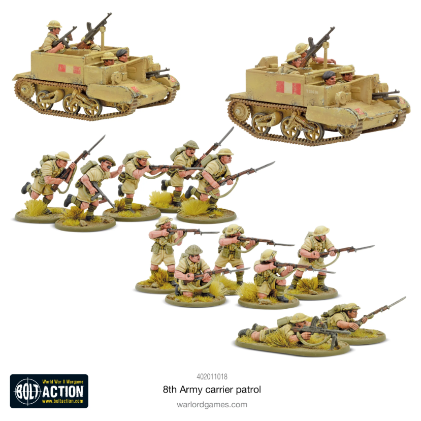8th Army Carrier Patrol, 42,50