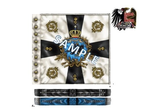 Franco-Prussian War 1870-71: Royal Prussian Flag - 4th Garde Grenadie ...