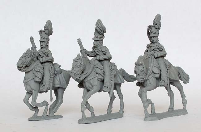 Uhlans - Galloping with Carbines, Falling Plume, 14,50