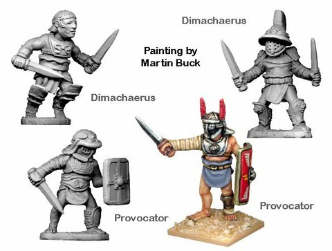 Gladiators: Provocatores & Dimachaeri, 7,15