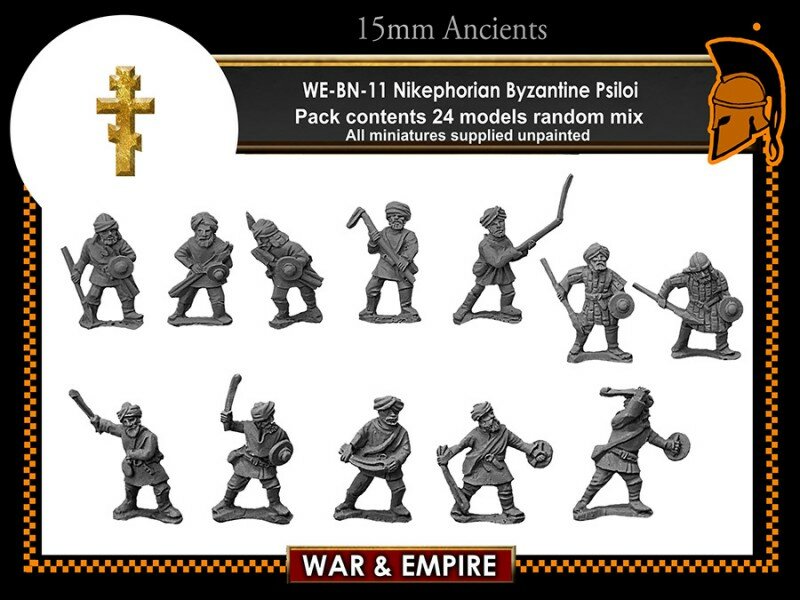 Late Byzantine (Nikephorian): Psiloi (Slings & Javelins), 18,00