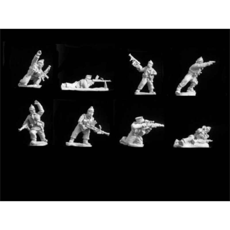 GB Commandos NCO`s, Officers, Bren Gun Team + Sniper, 16,30