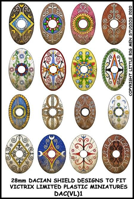 Dacian Shield Transfers 1, 11,20