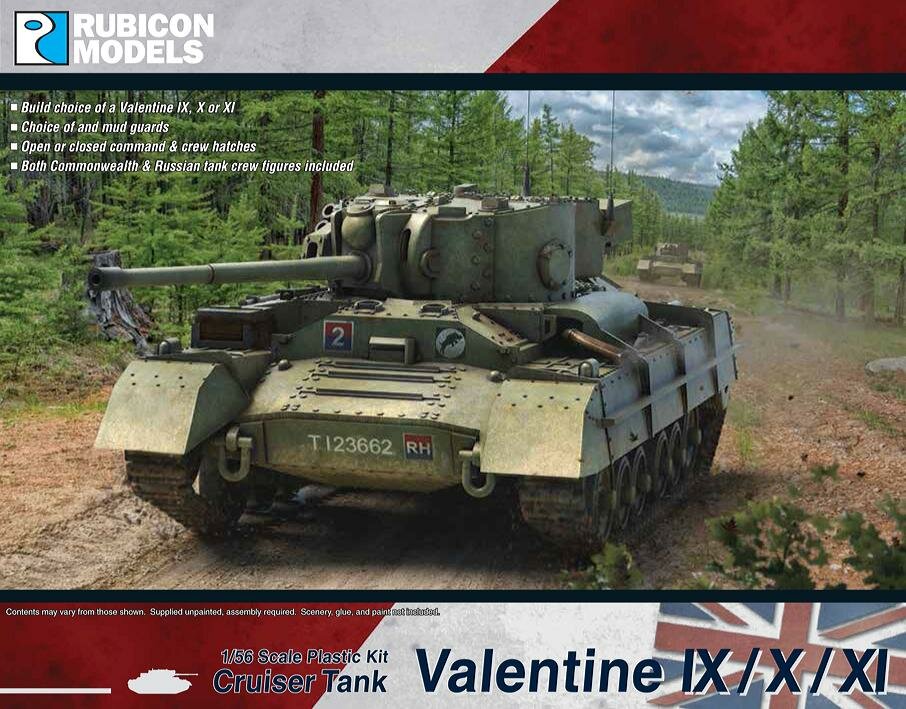 Cruiser Tank Valentine IX/X/XI, 19,65
