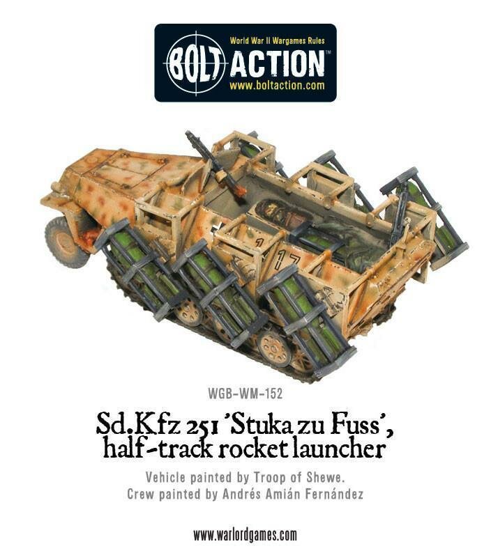 Sd.Kfz 251 "Stuka zu Fuss" Halftrack Rocket Launcher, 33,50