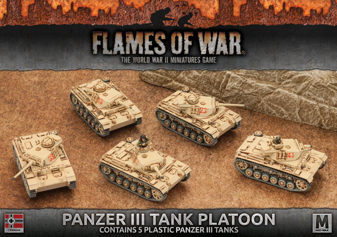 Panzer III Tank Platoon (MW/Afrika), 36,00