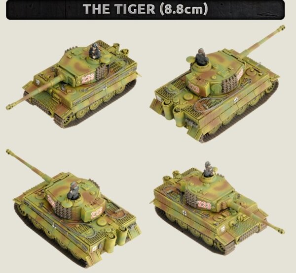 Tiger Tank Platoon (LW-Heer/SS), 40,50