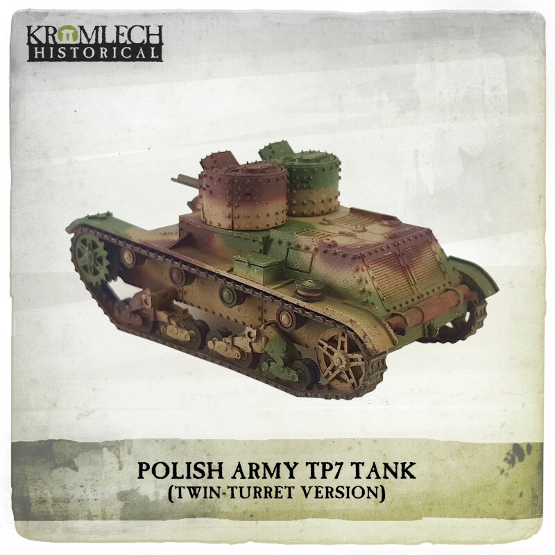 Polish Army Twin-Turret 7TP Tank, 22,80