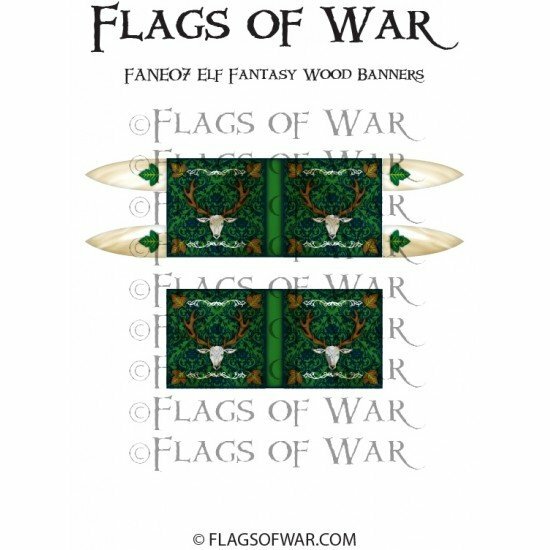 Oathmark: Elf Fantasy Wood Banners, 4,15
