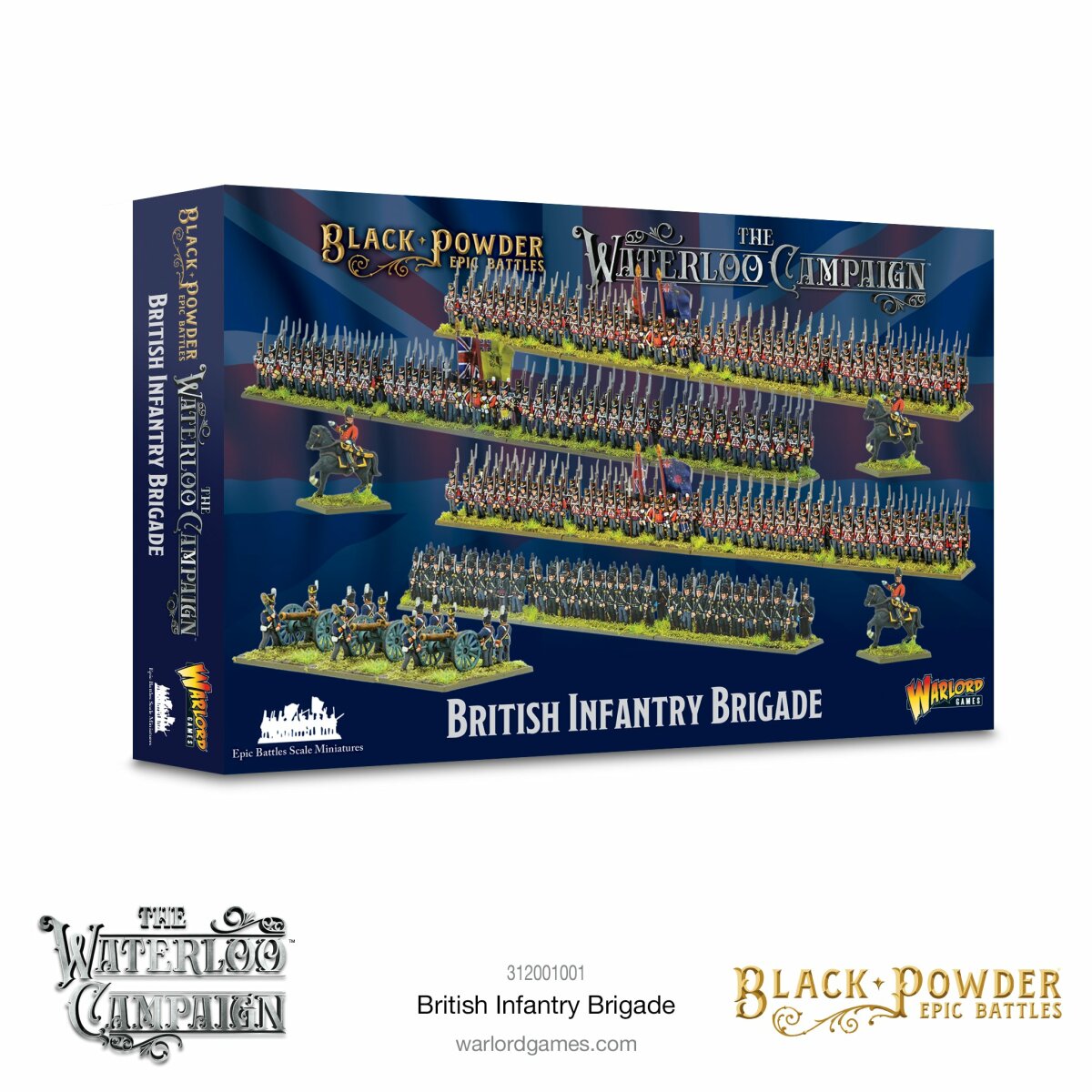 Black Powder Epic Battles: Waterloo - British Infantry Brigade, 29,20