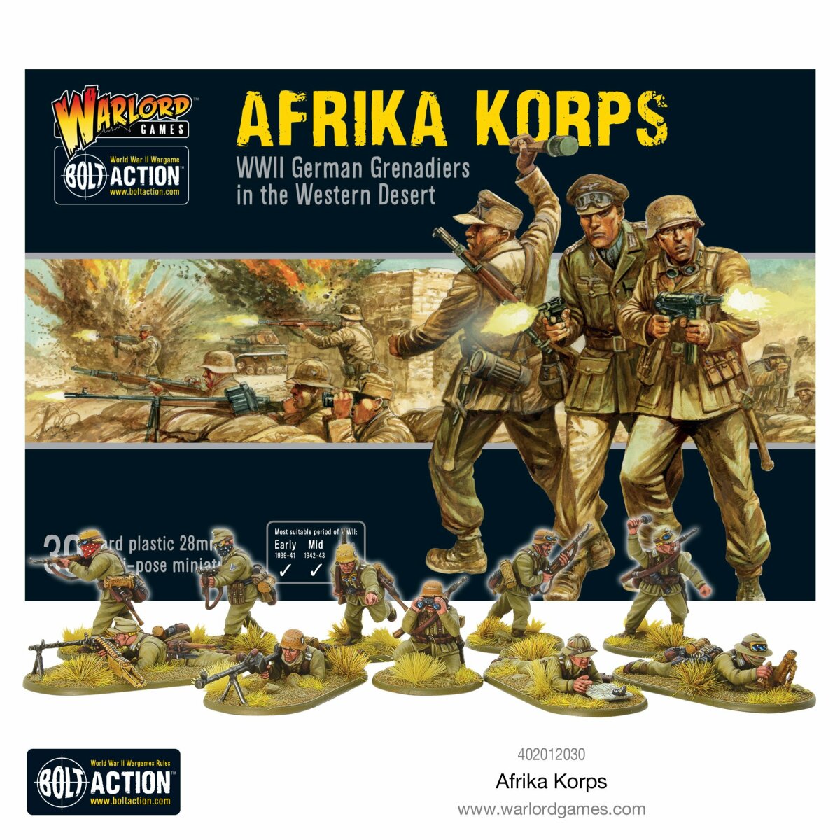 Afrika Korps: WWII German Grenadiers in the Western Desert, 35,70
