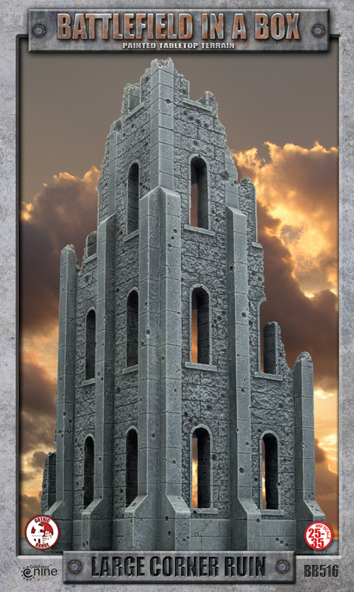 Battlefield in a Box: Large Corner Ruin, 19,80