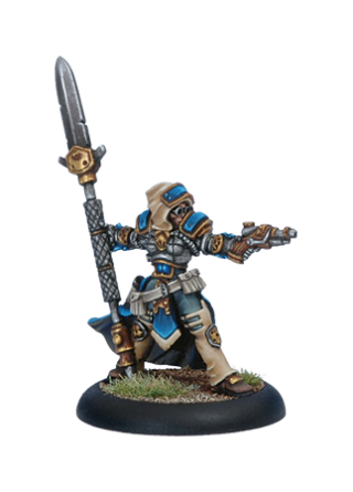 Cygnar Warcaster - Captain Victoria Haley, 5,21